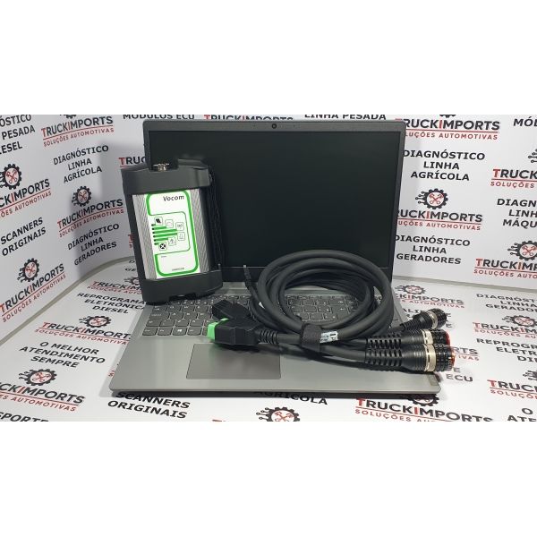 Kit Scanner Diagnóstico Volvo Vocom 1 Original + Notebook - Truck Imports