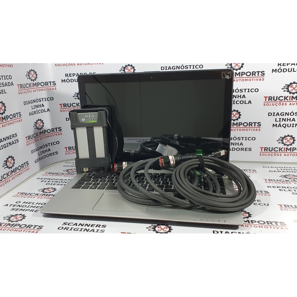 Kit Scanner Diagnóstico Volvo Vocom 2 Original + Notebook - Truck Imports